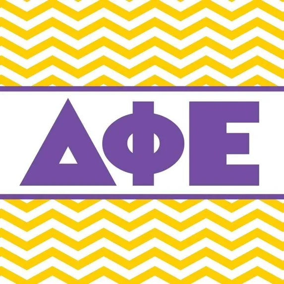 Delta Phi Epsilon College Sorority School Banquet Party Paper Beverage ...