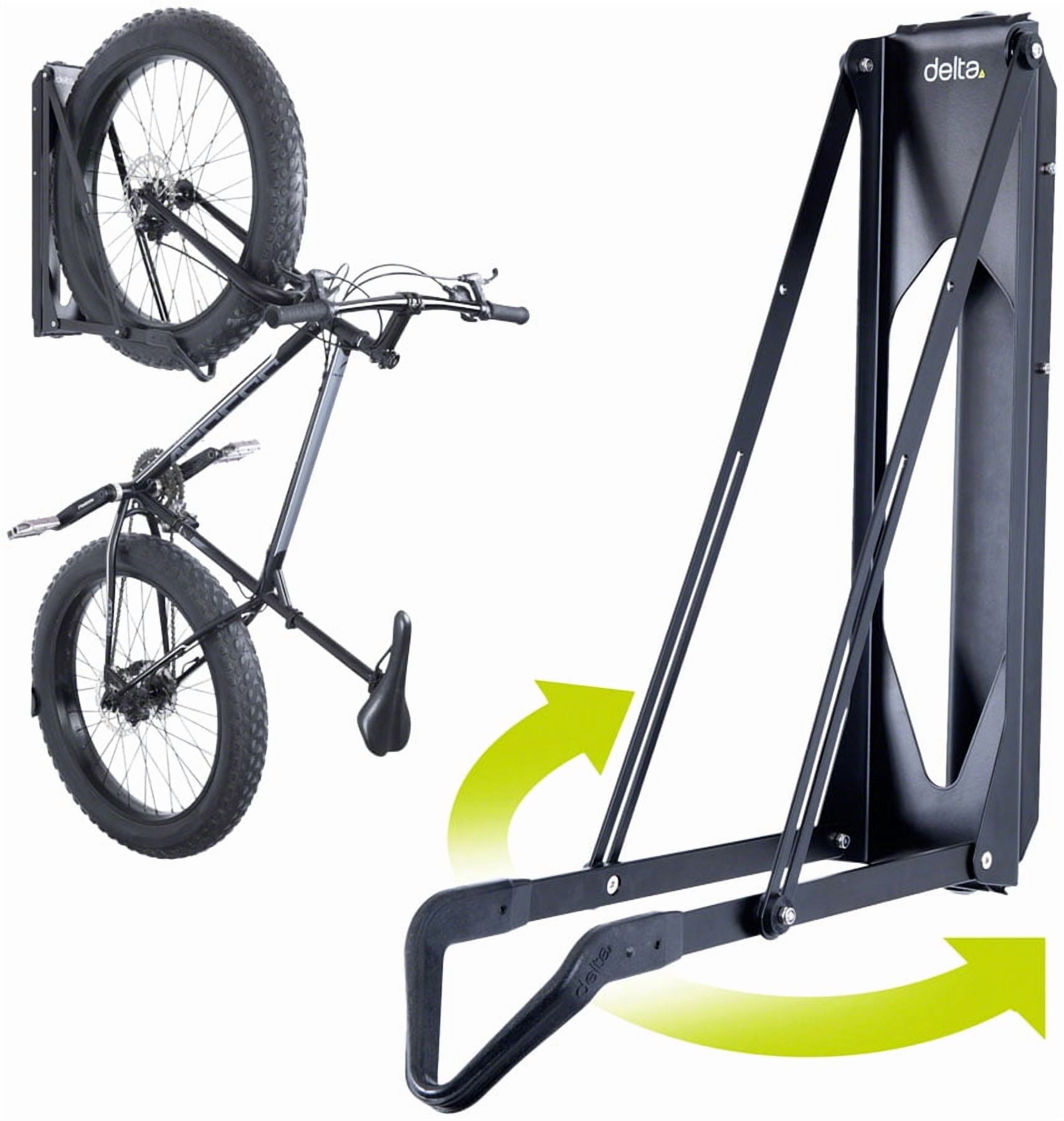 Delta Pivot Wall Mounted Bike Storage Rack - 1 Bike, Matte Black ...