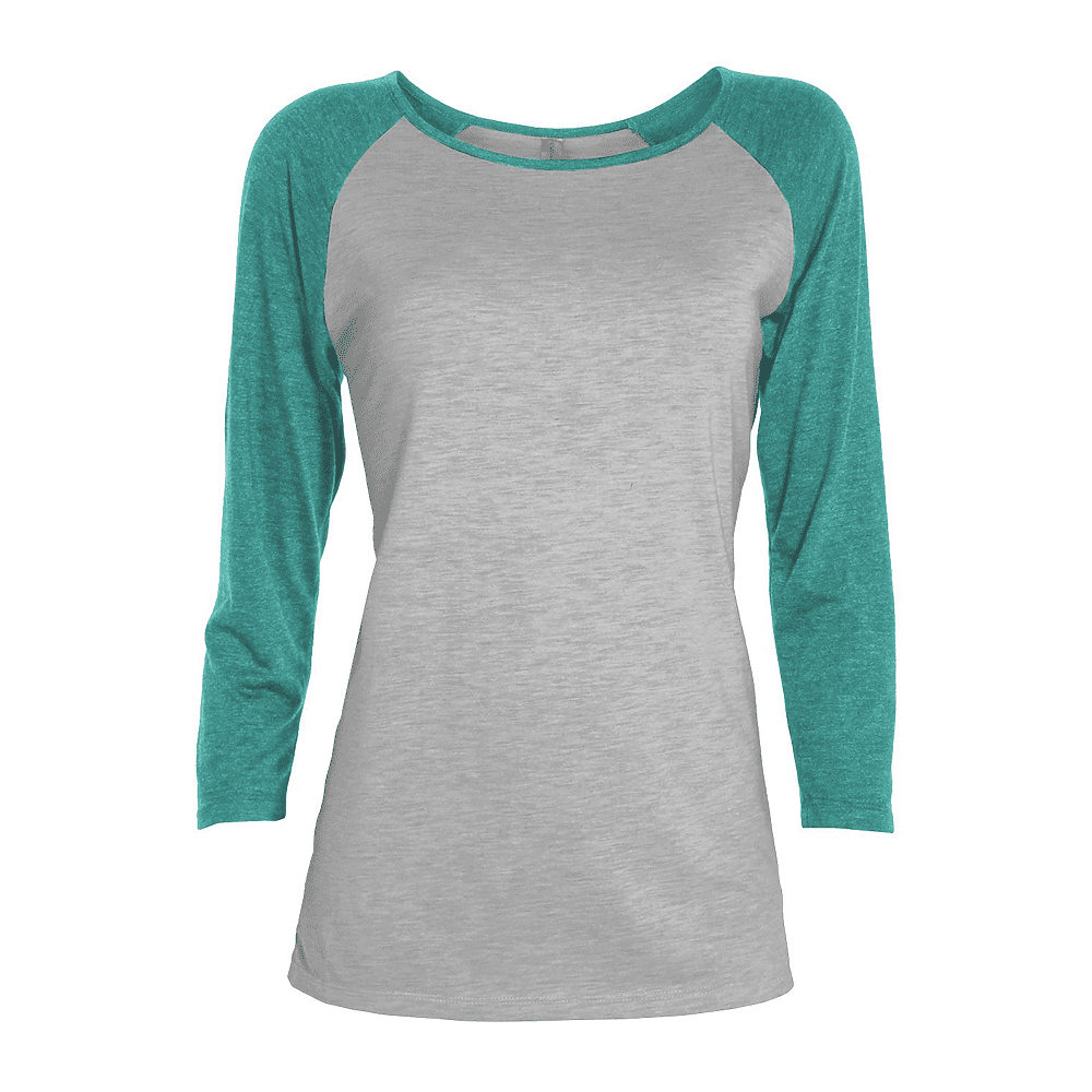 Delta Platinum Ladies 3/4 Sleeve Raglan Tee - Walmart.com