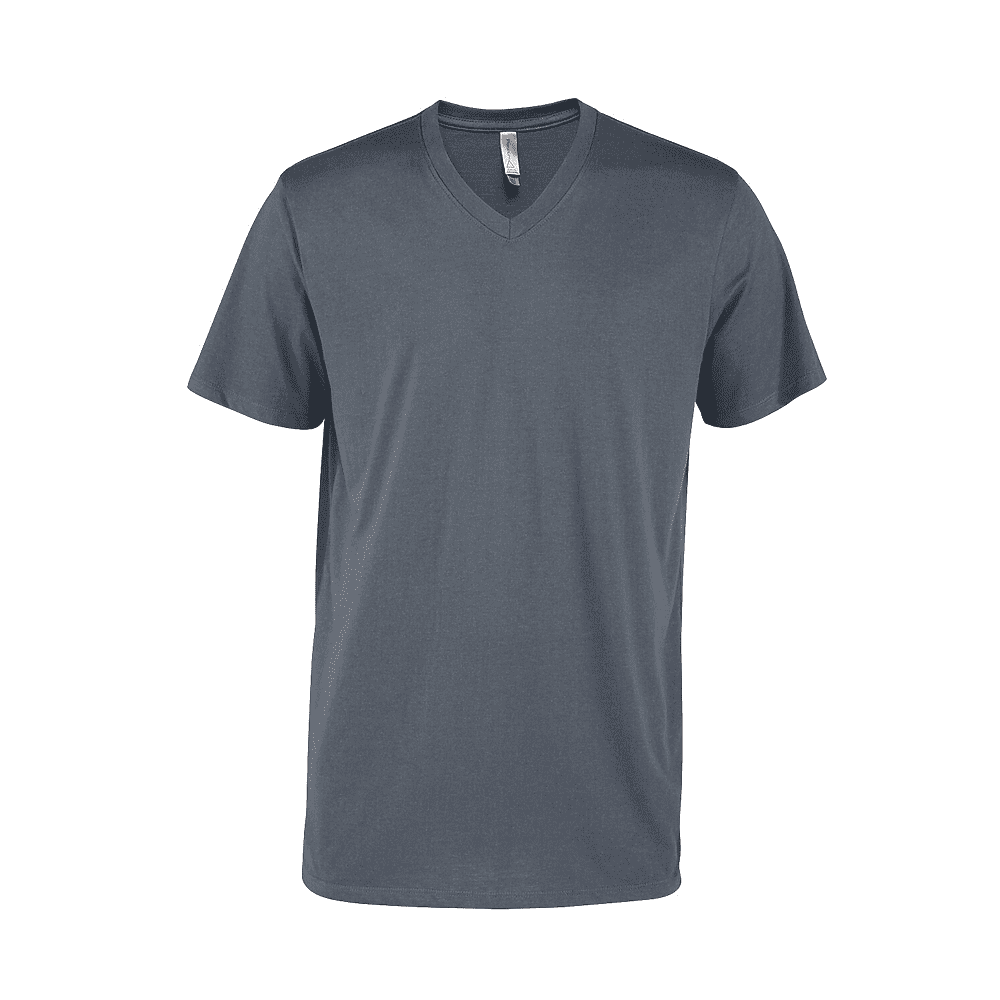 Delta Platinum Men's CVC Short Sleeve V-Neck Tee - P602C - Walmart.com