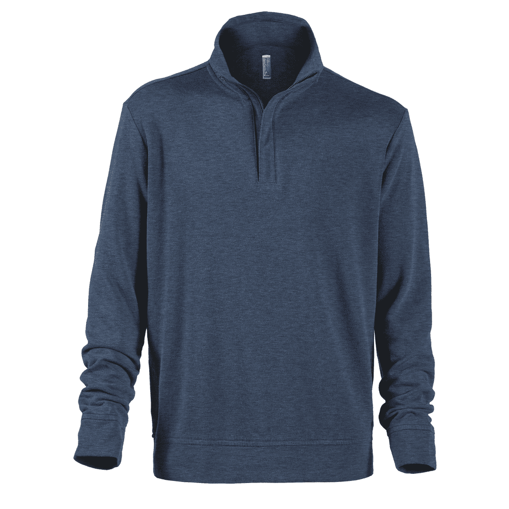 Delta Platinum Men's Interlock Jersey 1/4 Zip Pullover - P916J ...