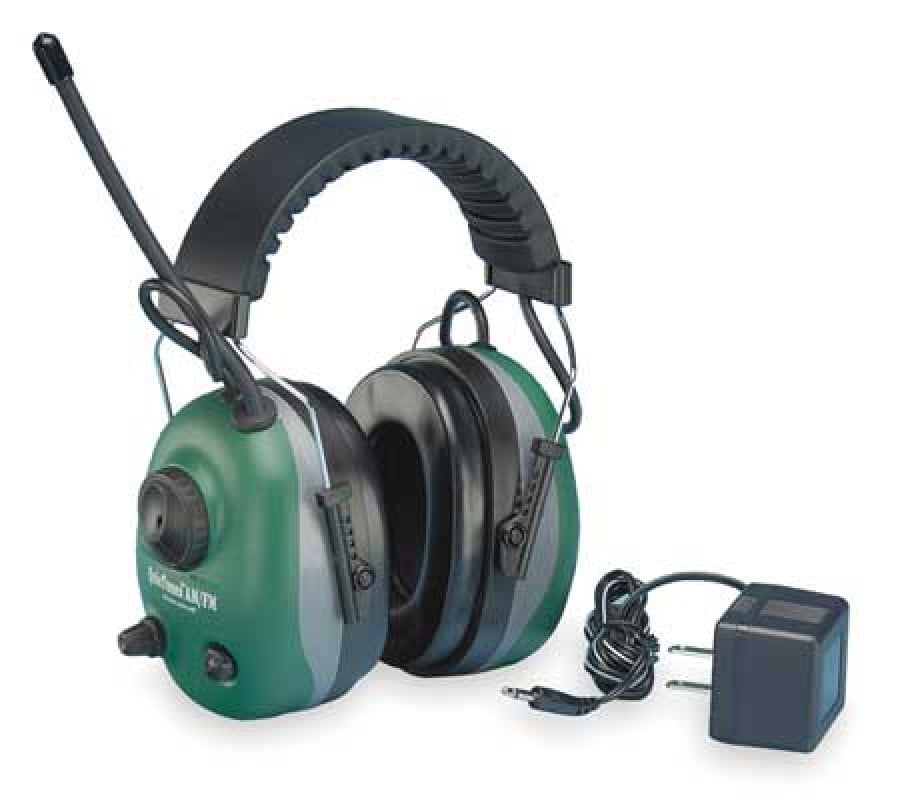 Delta Plus Electronic Ear Muff,22dB,Over-the-Head COM-660R - Walmart.com