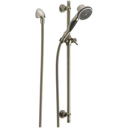 Delta Premium 3-Setting Slide Bar Hand Shower, Stainless - Walmart.com