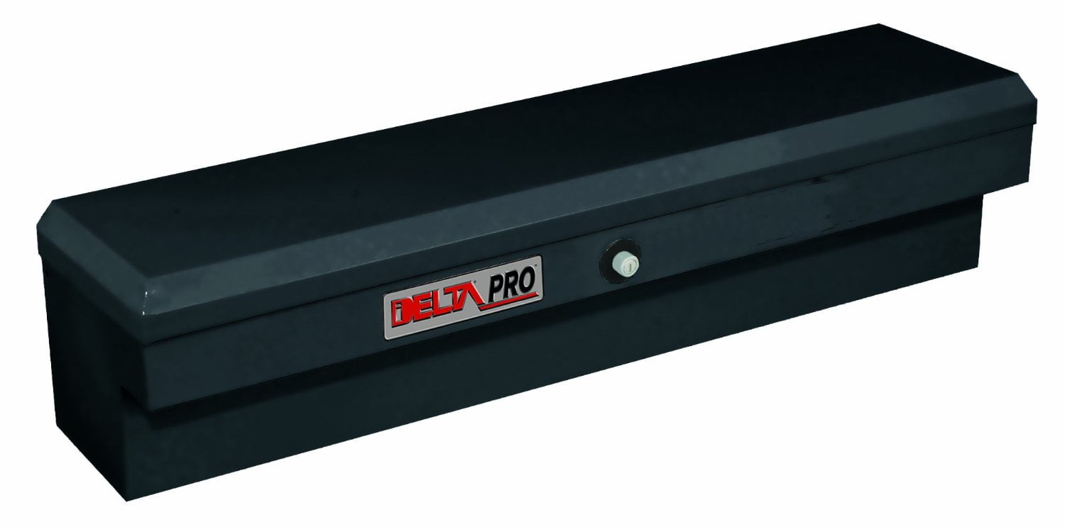 Delta Pro PSN1451002 Black 47-1/2" Long Lid Steel Innerside Truck Box ...