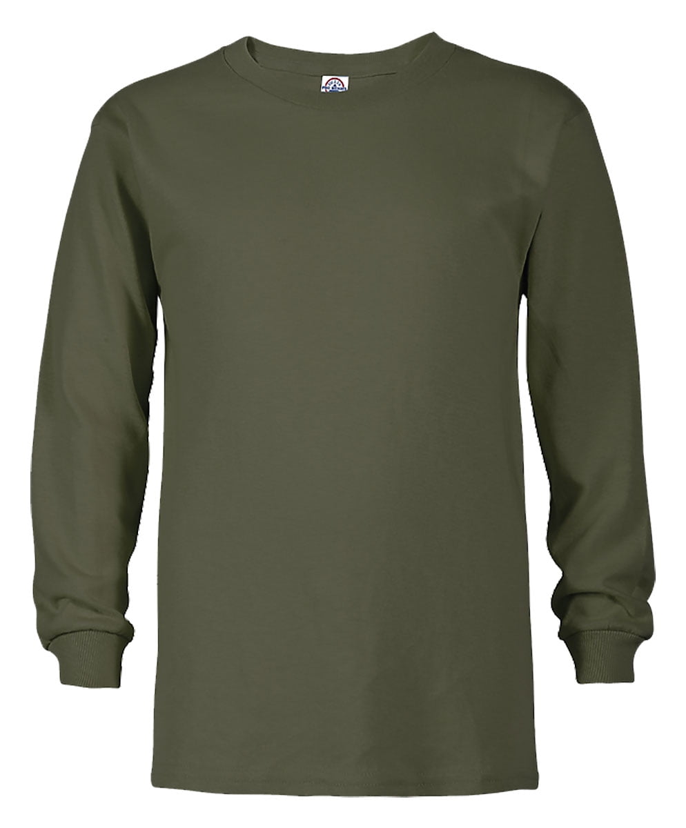 Delta Pro Weight Youth 5.2 oz Regular Fit Long Sleeve Tee - Walmart.com