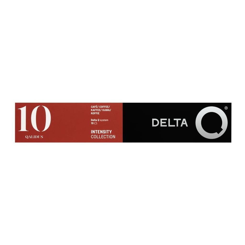 Delta Q Qalidus 10-Pack Espresso Capsules #10 Intensity (1 box) - 1.94 ...