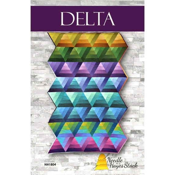 Delta Quilt Pattern by Needle in a Hayes Stack - Walmart.com
