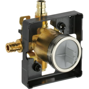 Delta MultiChoiceÂ® Universal Tub / Shower Rough-In Kit with PEX Crimp ...