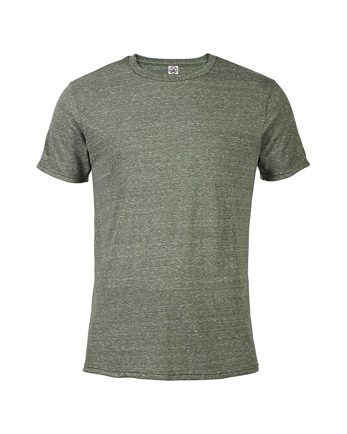 Delta Ringspun Adult Snow Heather Tee - New Updated Fit - Walmart.com