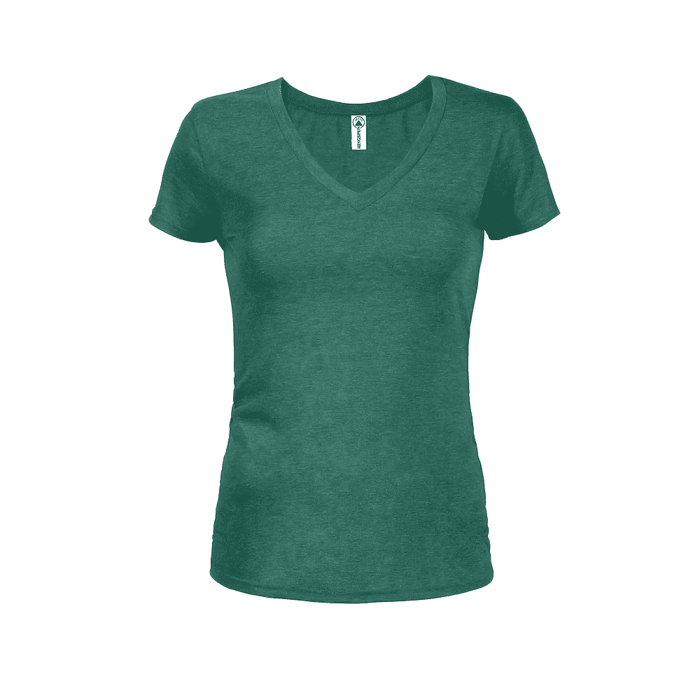 Delta Ringspun Junior V-Neck Tee - Walmart.com