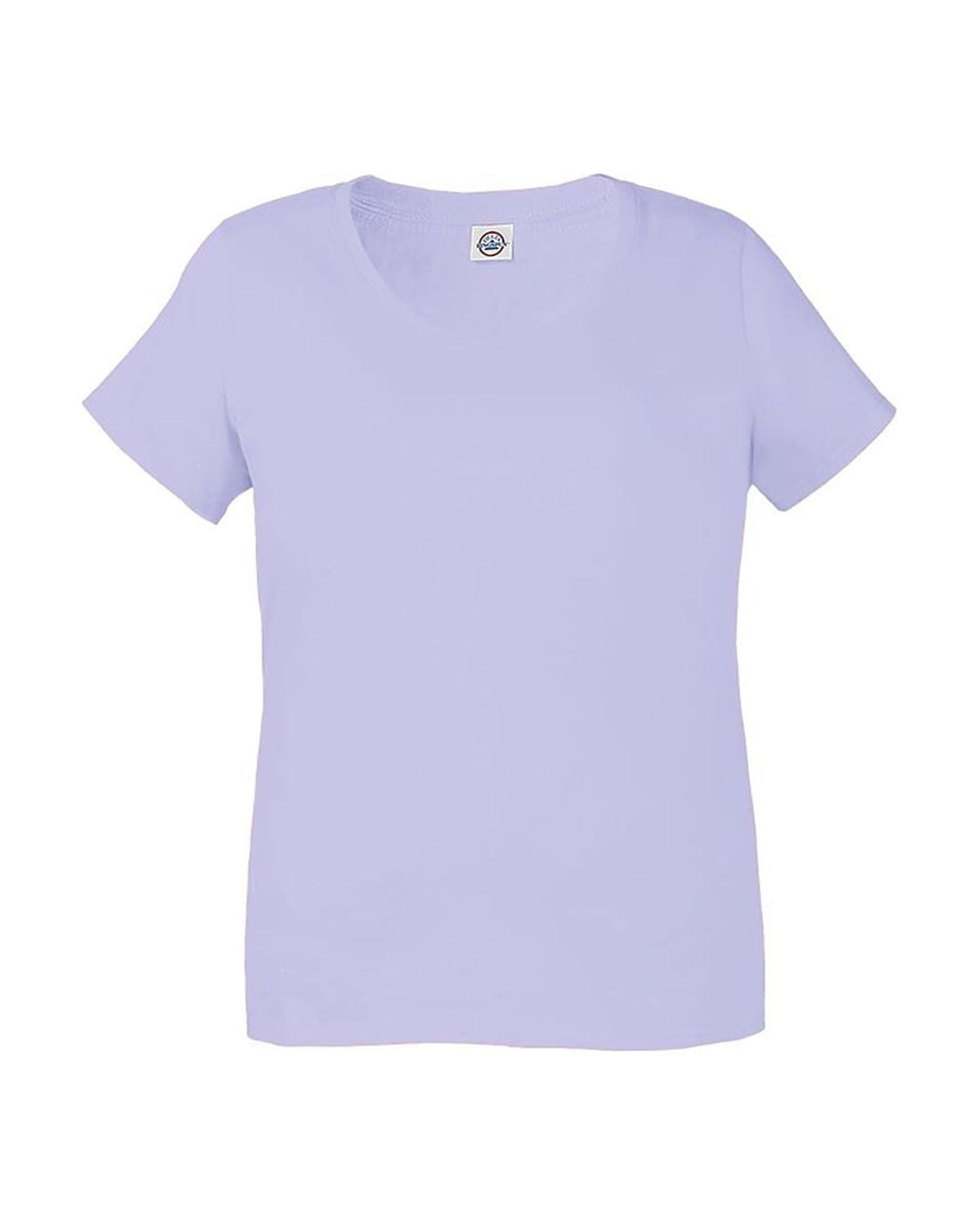 Delta Ringspun Ladies 20/1s Curvy Tee - Walmart.com