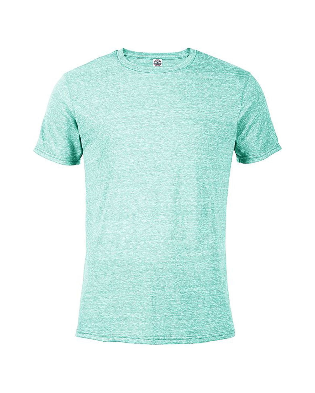 Delta Ringspun Men's Snow Heather Tee 14600L - Walmart.com