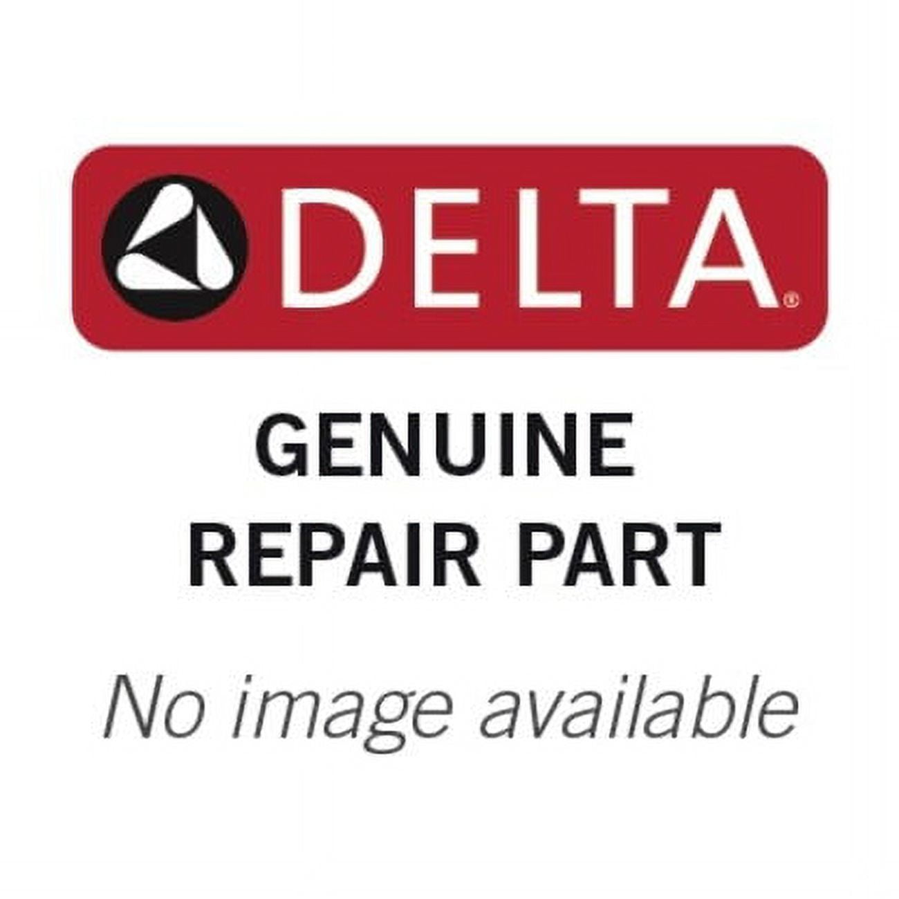 Delta Rp103705 Modern Square Escutcheon And Base Plate - Black ...