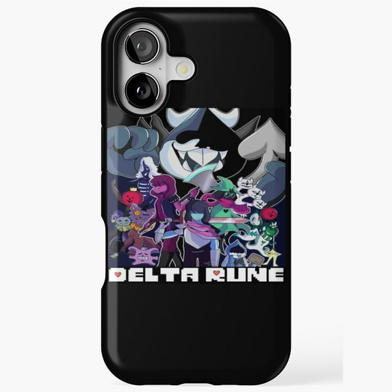 Delta Rune Art Design Meme Retro Pixel Cartoon Case for iPhone 11 ...