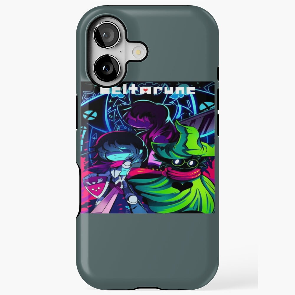 Delta Rune Art Meme Retro Pixel Cartoon Graphic Case for iPhone 11 ...