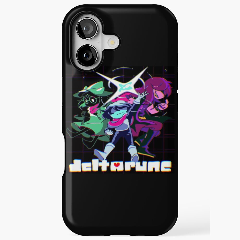 Delta Rune Art Meme Retro Pixel Cartoon Graphic Case for iPhone 11 ...