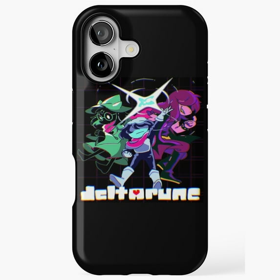 Delta Rune Art Meme Retro Pixel Cartoon Graphic Case for iPhone 11 ...