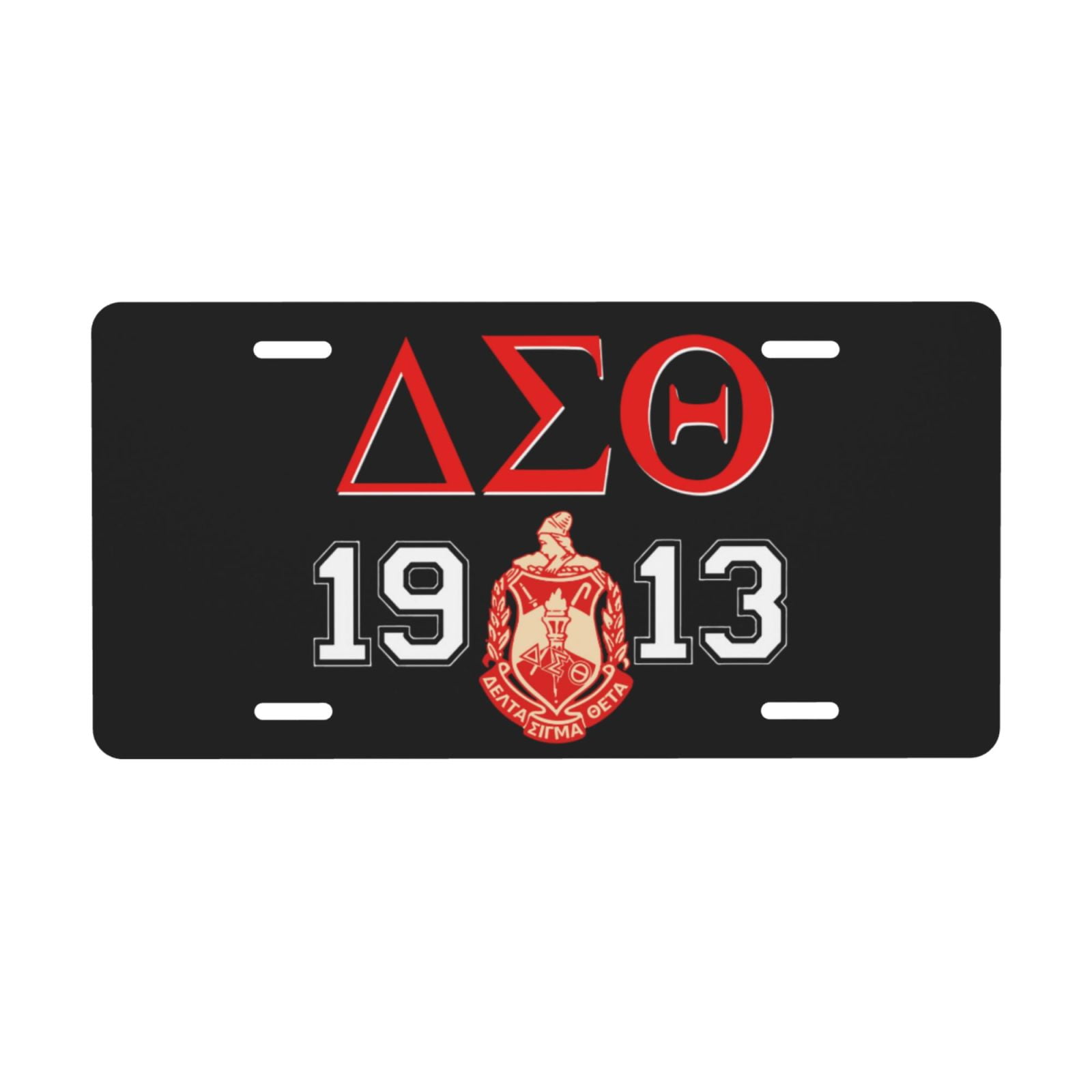Delta Sigma Theta License Plate Covers Decorative Car Metal Plates ...