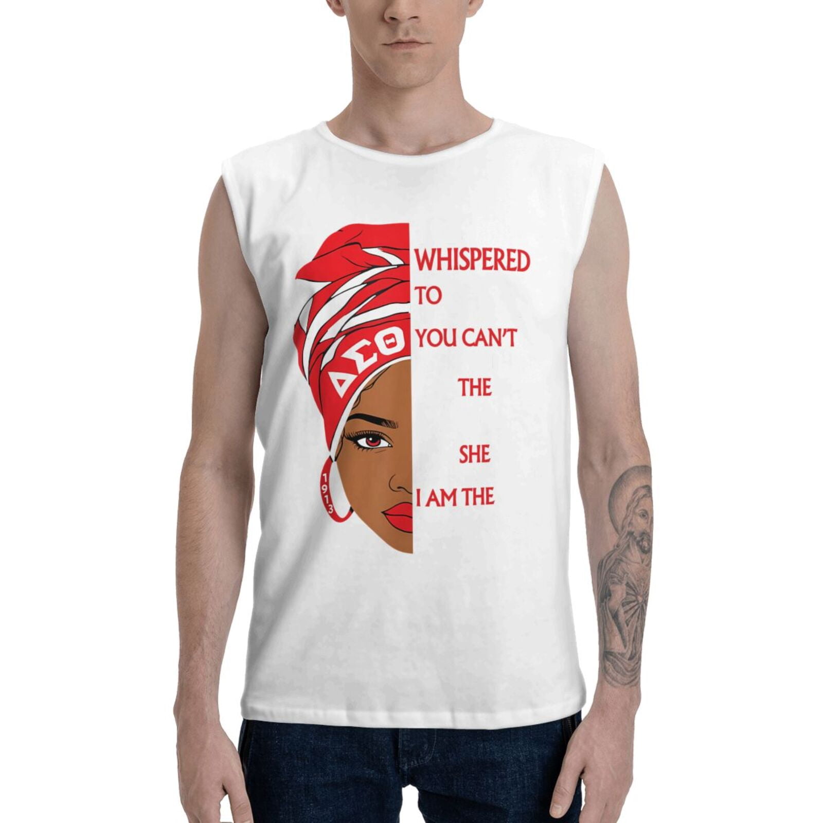 Delta Sigma Theta Men's Sleeveless T-Shirt - Walmart.com