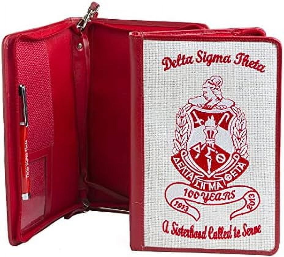Delta Sigma Theta Ritual Commemorative Bible Cover With Embroidery ...