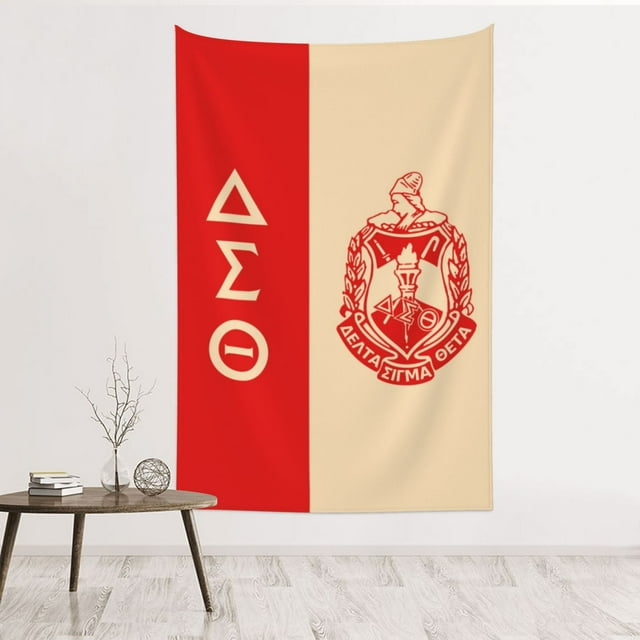 Delta Sigma Theta Tapestry Wall Hanging for Bedroom Aesthetic Living ...
