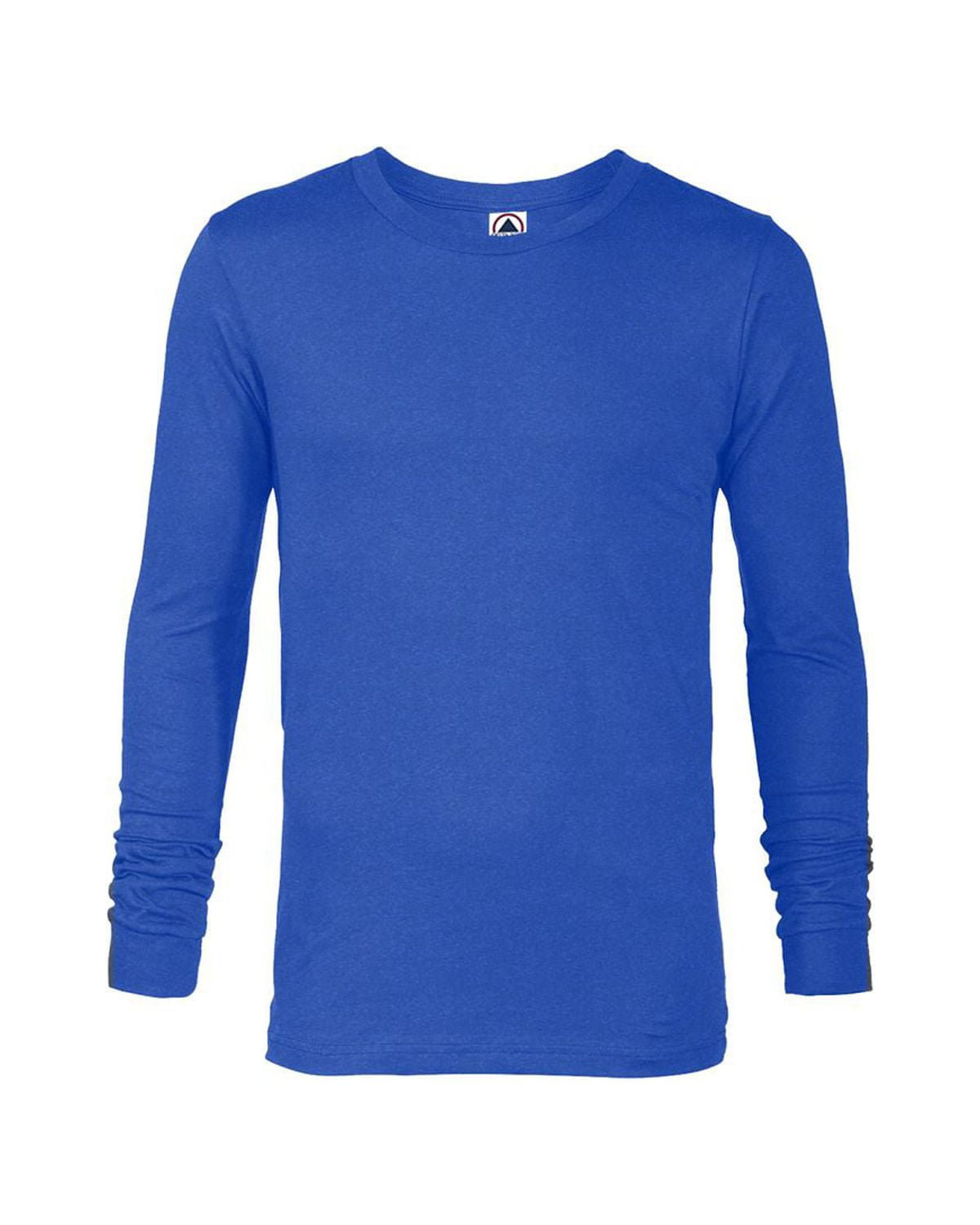 Delta Soft Adult Soft Spun Long Sleeve Tee - Walmart.com