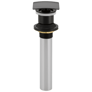 Delta 72175 Square Push Pop-Up with Overflow, Chrome - Walmart.com