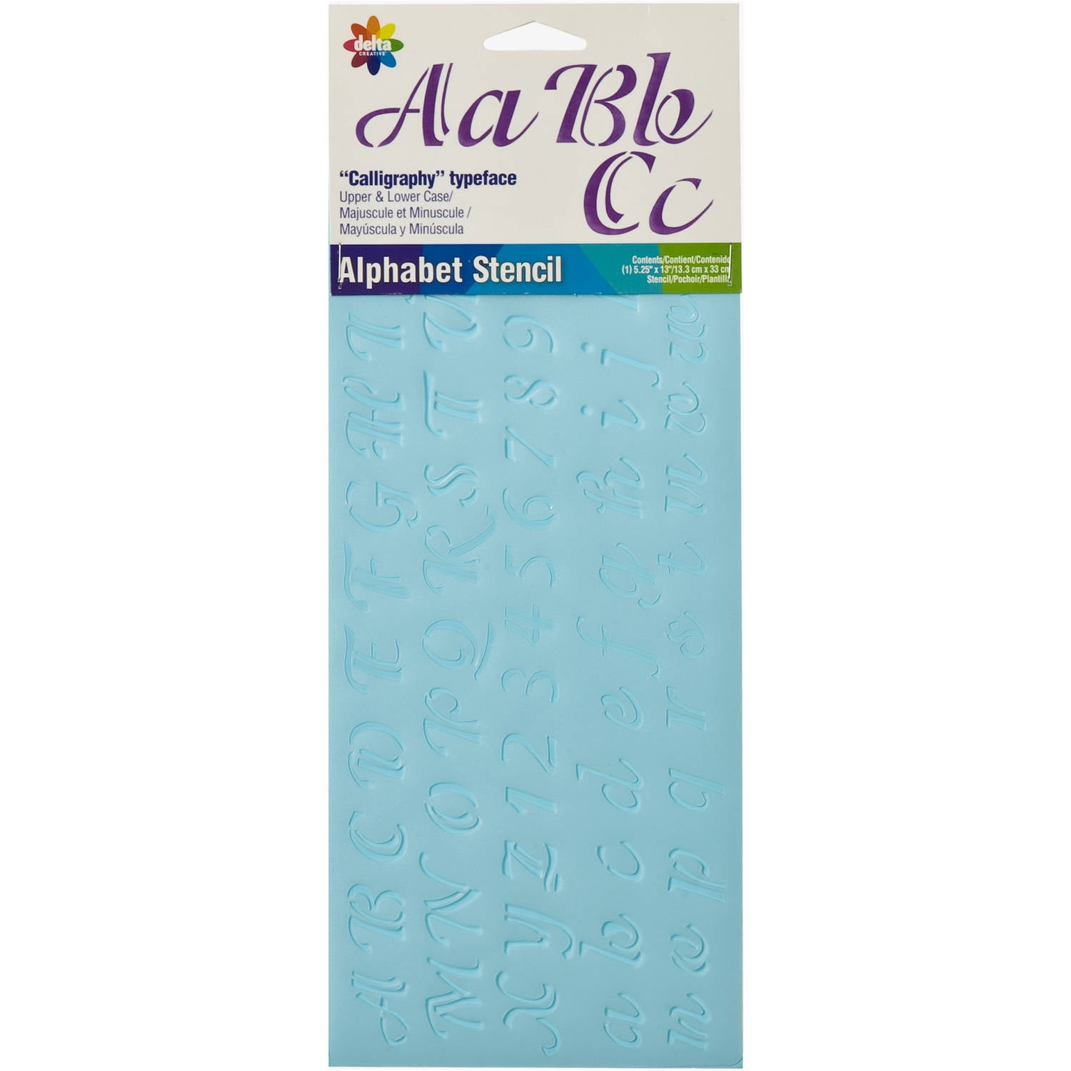 Delta Stencil Calligraphy Magic, 2" - Walmart.com