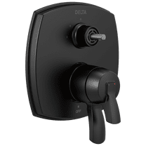 Delta T14289 Tetra Monitor 14 Series Shower Only Trim Package - Black ...