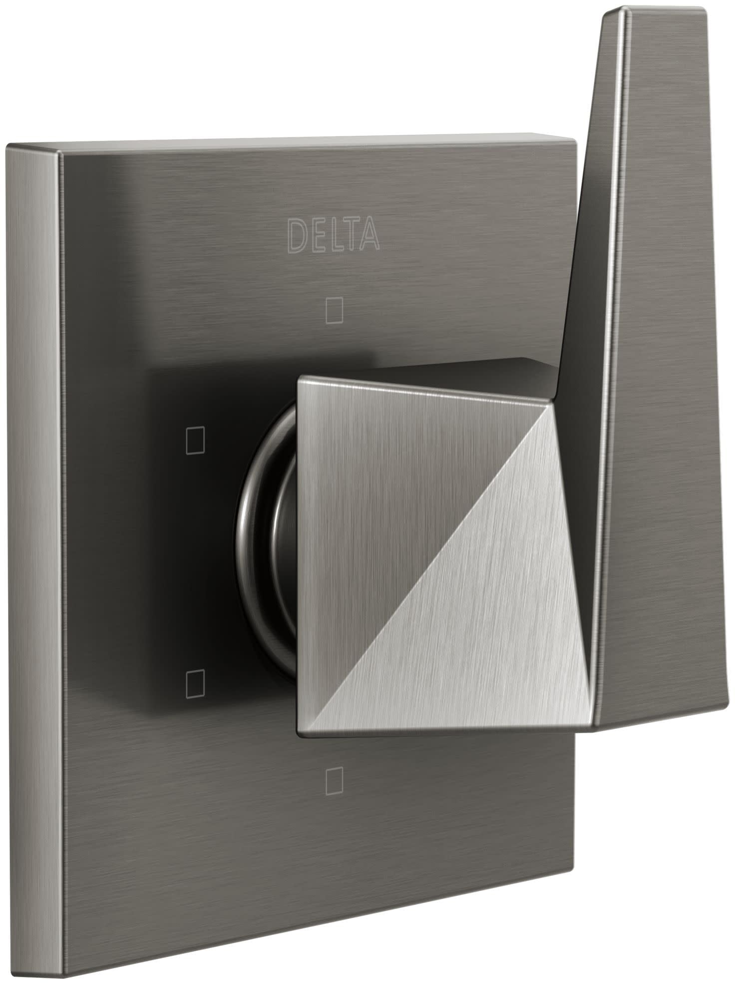 Delta T11943 Trillian Six Function Diverter Valve Trim - Lumicoat Black ...