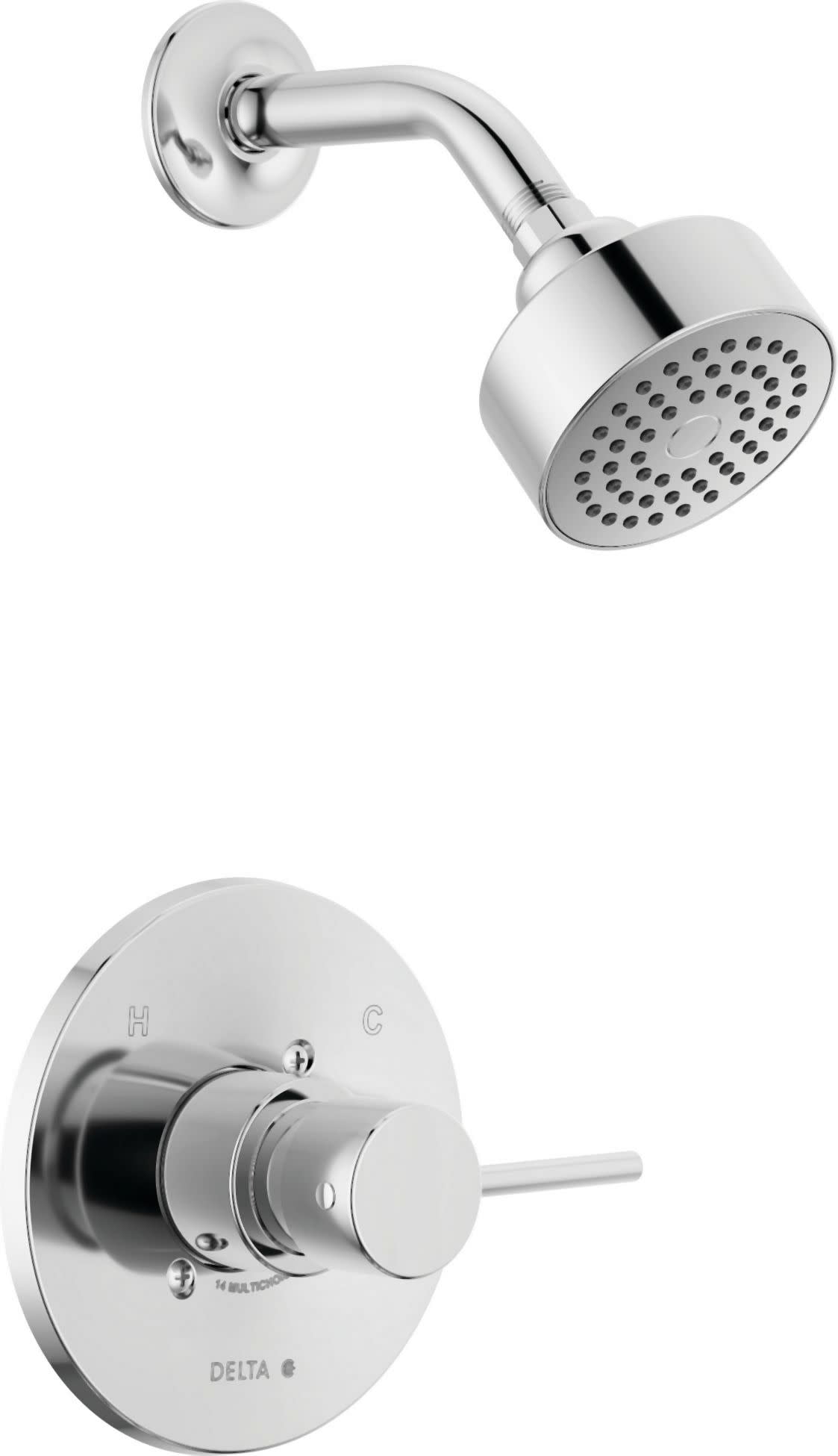 Delta T14259-PP Modern Shower Only Trim Package - Chrome - Walmart.com