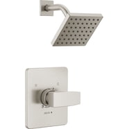 Delta 342701 Modern Square Non Shared Function Shower System Package ...