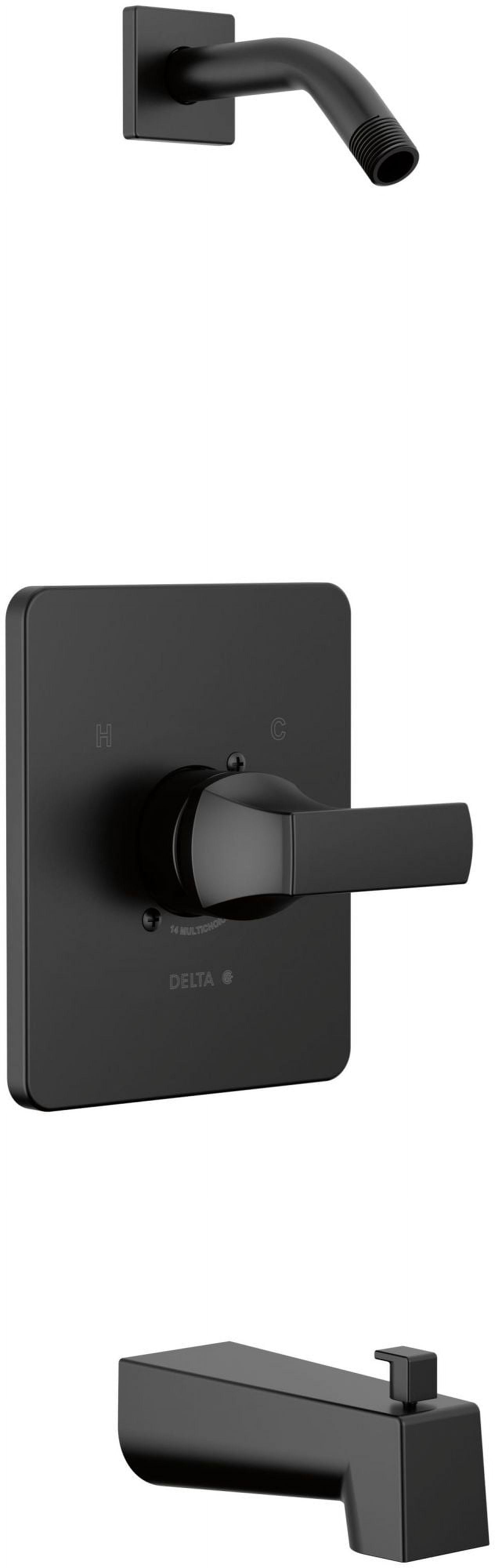 Delta T14437-Lhd Velum Monitor 14 Series Tub And Shower Trim Package ...