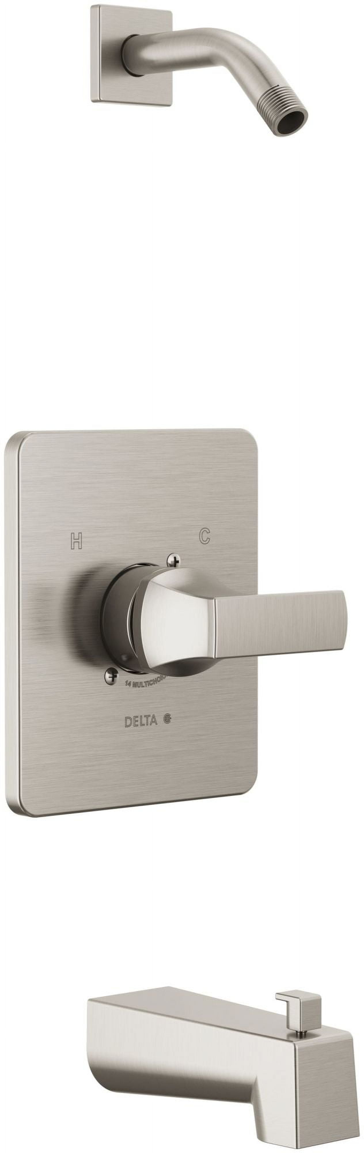 Delta T14437-Lhd Velum Monitor 14 Series Tub And Shower Trim Package ...