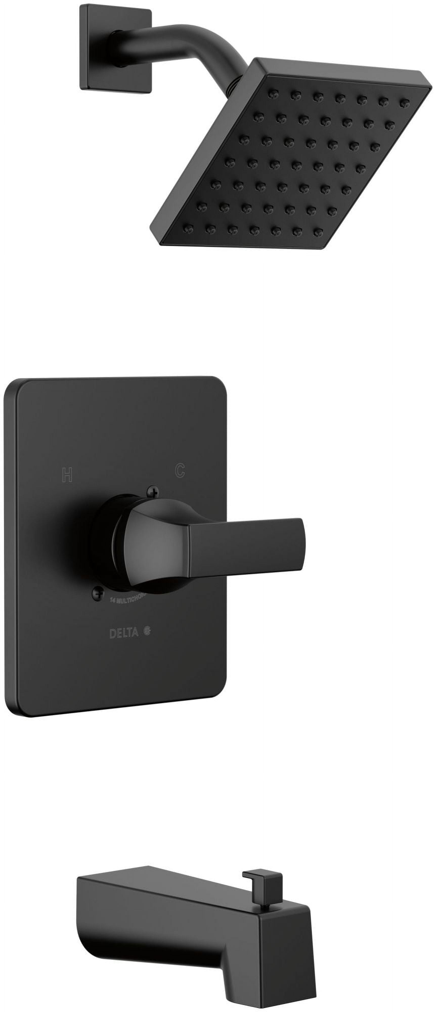 Delta T14437 Velum Monitor 14 Series Tub And Shower Trim Package ...