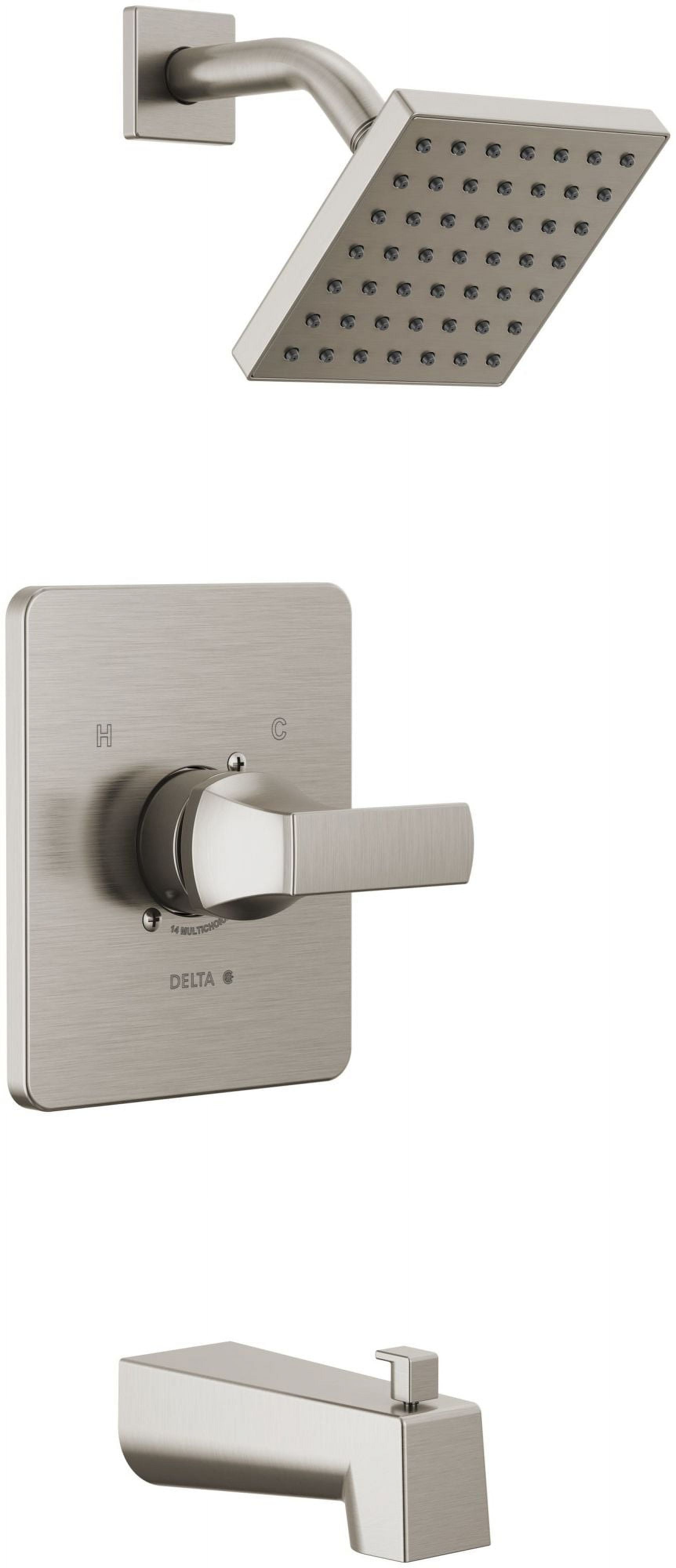 Delta T14437 Velum Monitor 14 Series Tub And Shower Trim Package ...