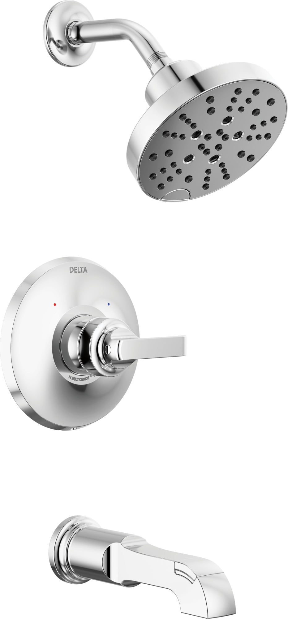 Delta T14489 Tetra Monitor 14 Series Tub And Shower Trim Package ...