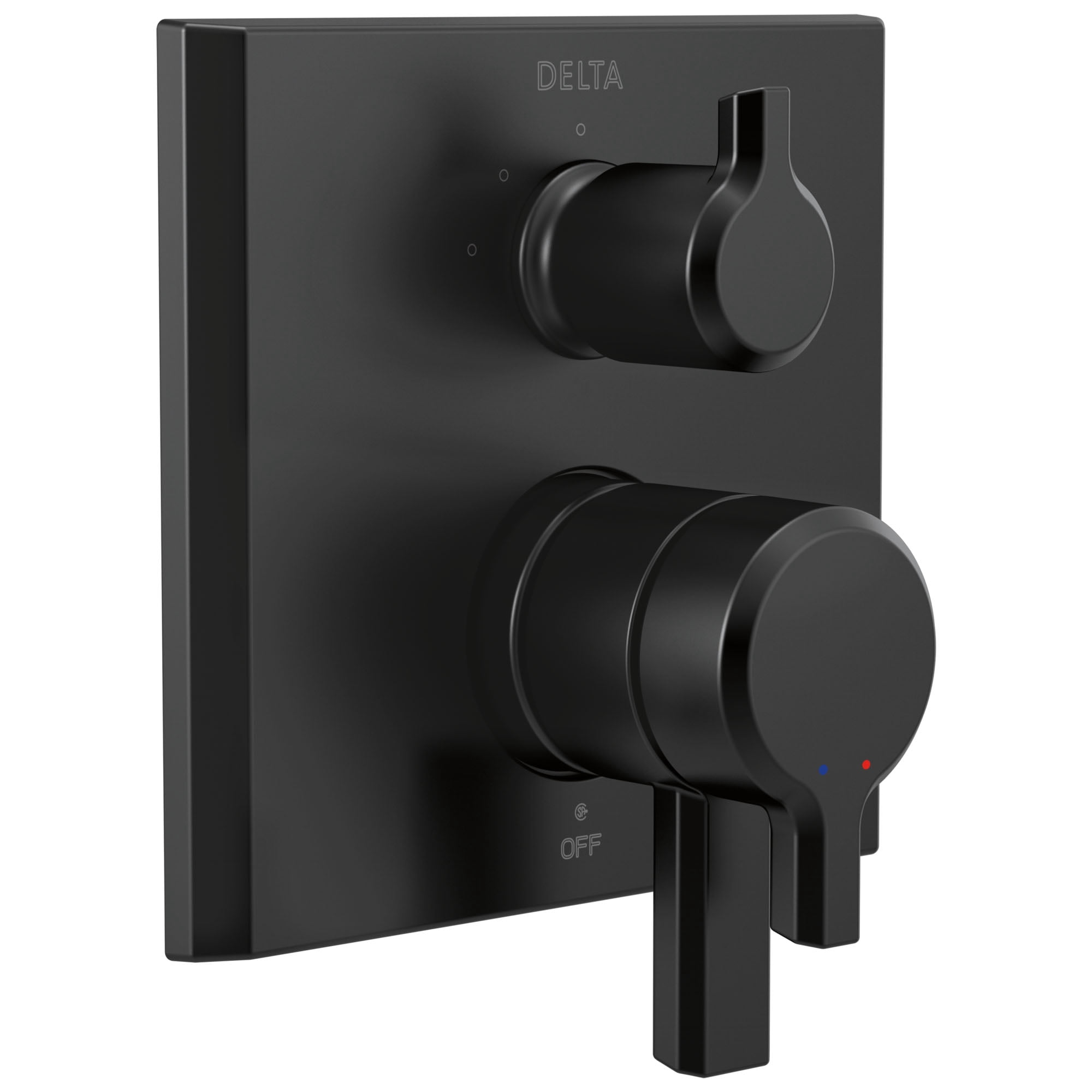 Delta T27899 Pivotal 17 Series Pressure Balanced Valve Trim - Black ...