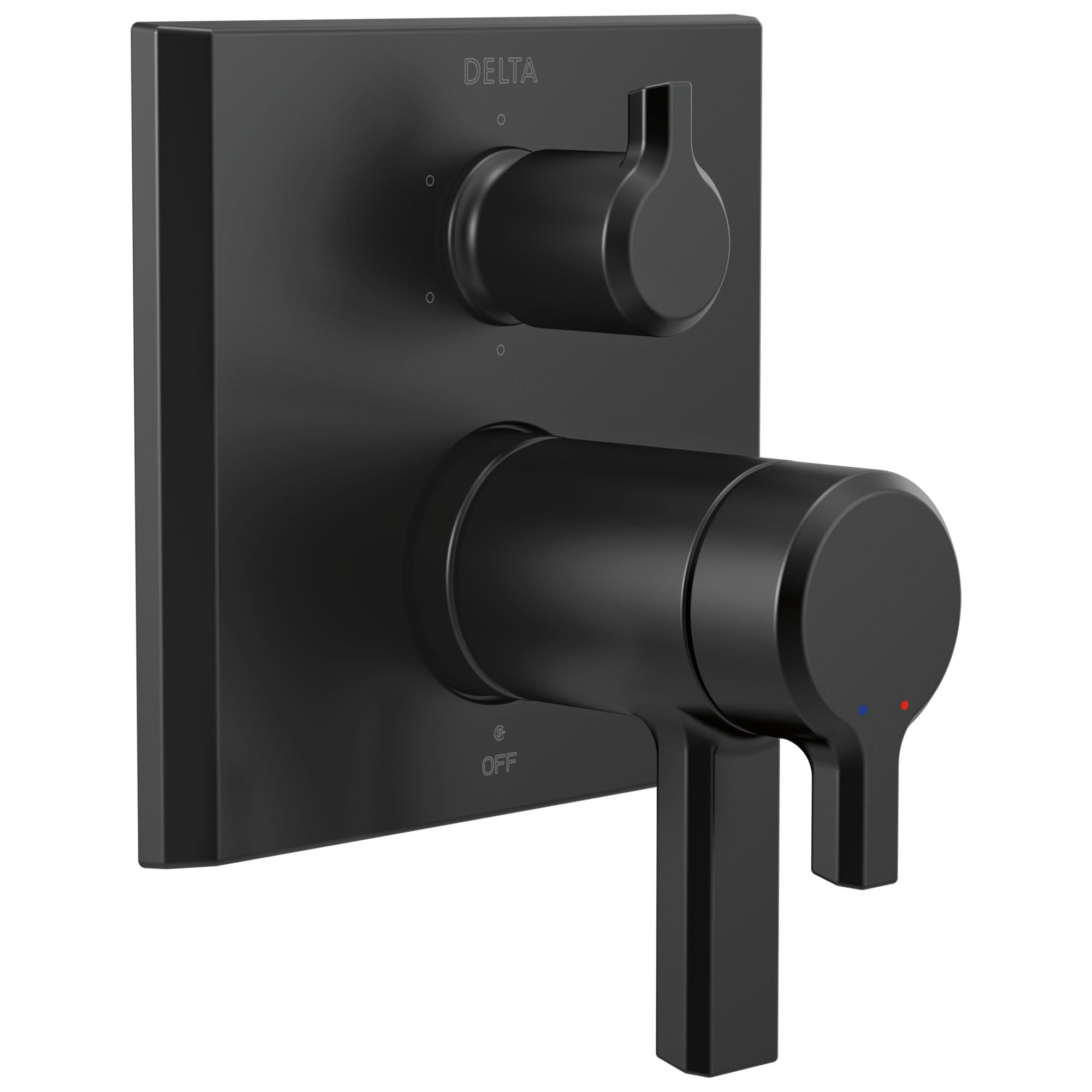 Delta T27t999 Pivotal 17T Series Thermostatic Valve Trim - Black ...