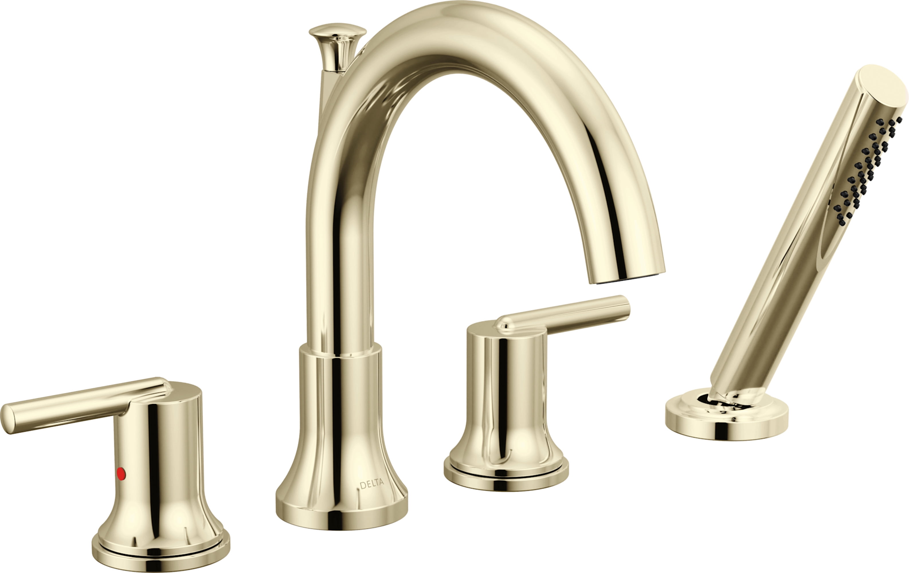 Delta T4759 Trinsic Deck Mounted Roman Tub Filler - Nickel - Walmart.com