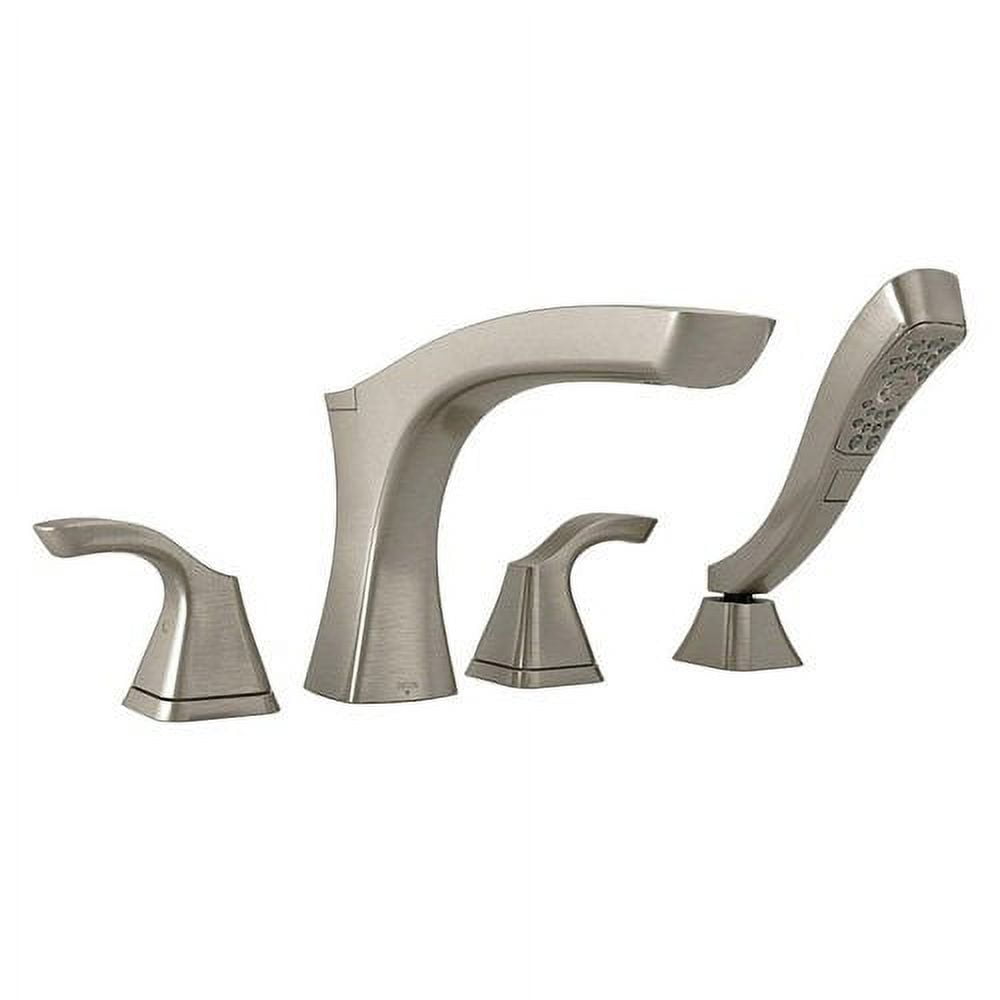 Delta Tesla Roman Tub with Hand Shower Trim, Stainless Faucet - Walmart.com