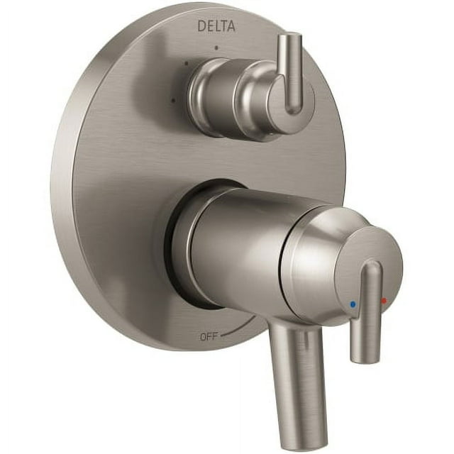 Delta Trinsic Contemporary Two Handle TempAssure 17T Series Valve Trim ...