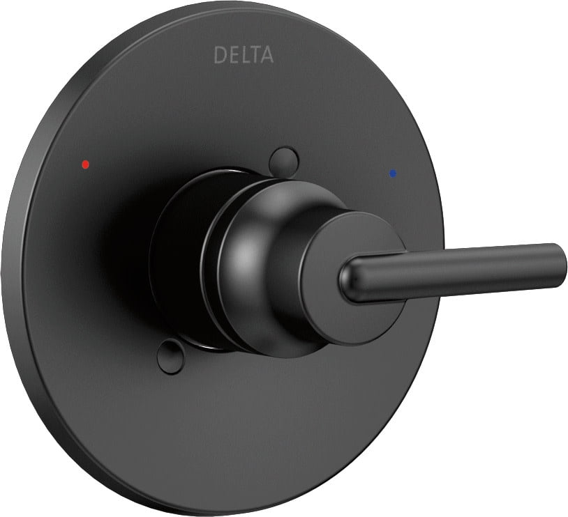 Delta Trinsic MonitorÂ® 14 Series Valve Only Trim in Matte Black T14059 ...