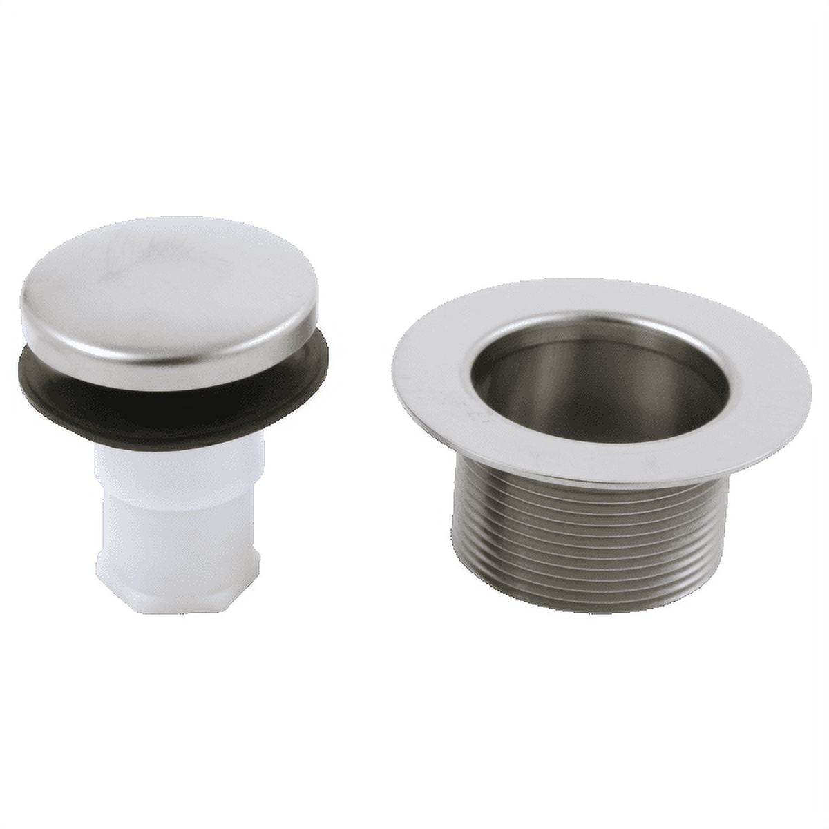 Delta Faucet Tub Drain, Stainless Steel Stopper and Waste Plug, Toe ...