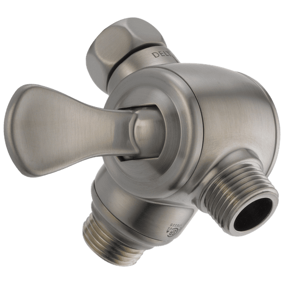 Delta 3-Way Shower Arm U4929-SS-PK Diverter Stainless - Walmart.com