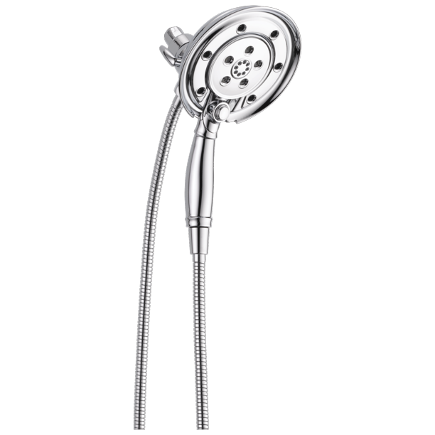 Delta Universal Showering Components H2OkineticÂ® In2itionÂ® 4-Setting ...