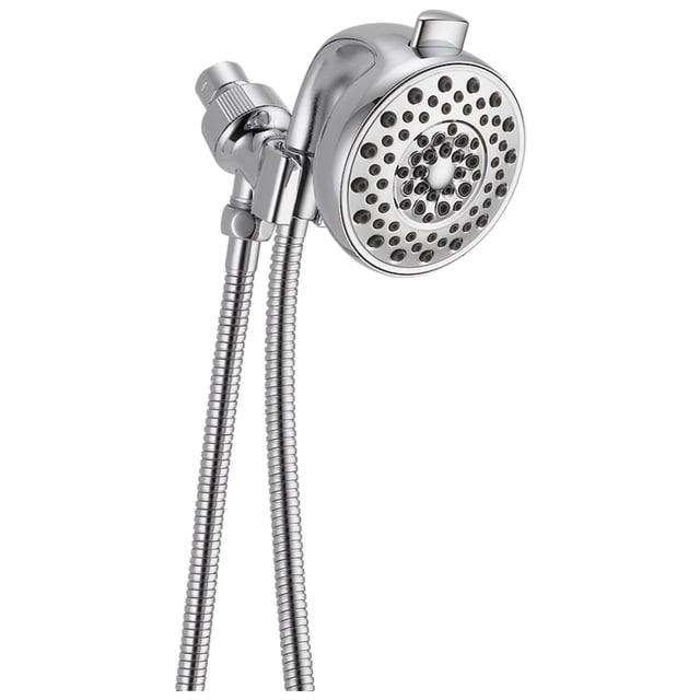 Delta Universal Showering Components PalmÂ® 4-Setting Shower Mount Hand ...