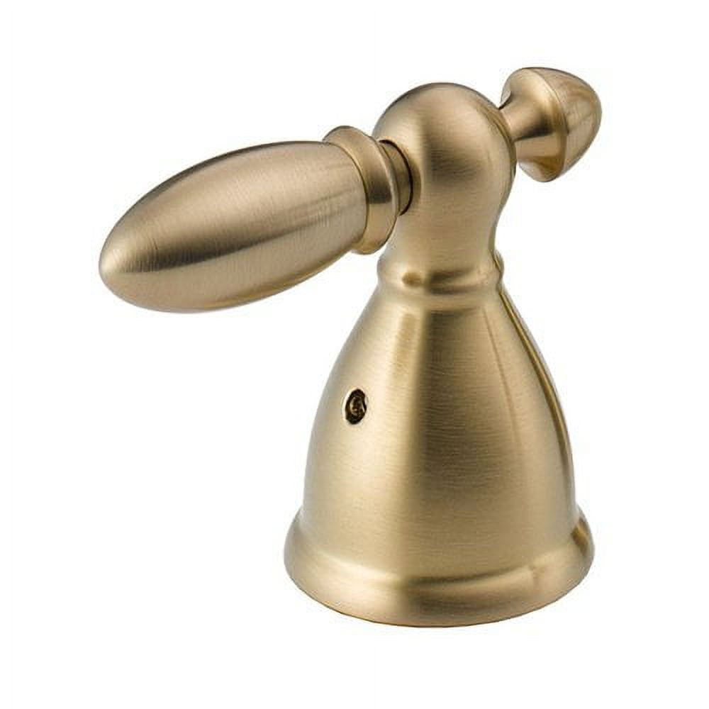 Delta Victorian Metal Lever Handle Set - Roman Tub, Champagne Bronze ...
