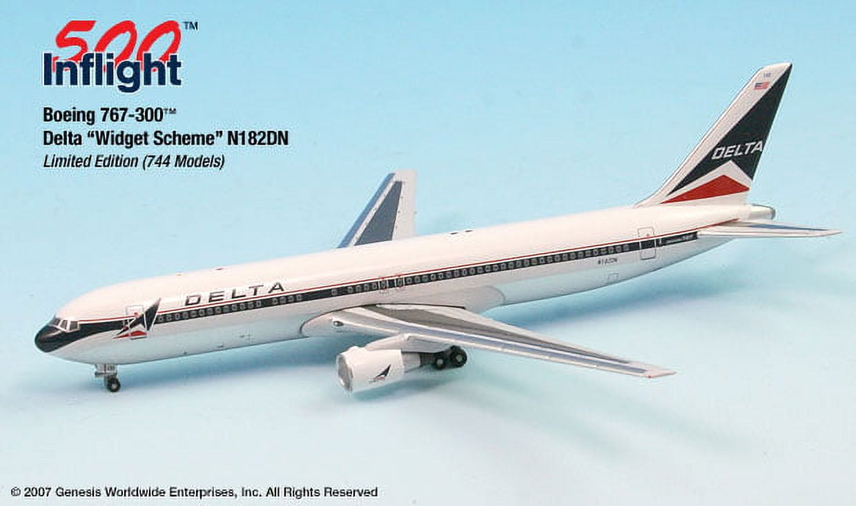Delta "Widget Scheme" 767-300 (1:500) - Walmart.com