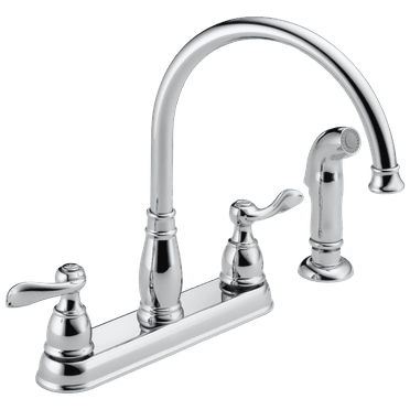 Delta Classic Two Handle Laundry Faucet in Chrome 2133LF - Walmart.com